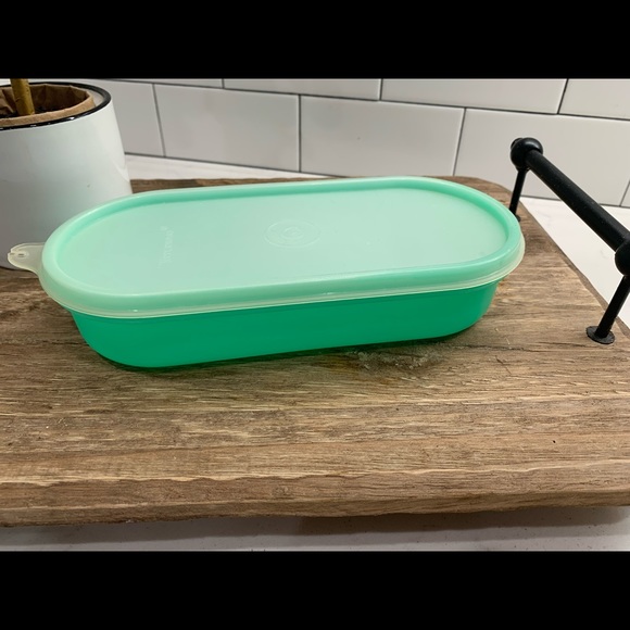 Tupperware | Kitchen | Green Tupperware Container | Poshmark